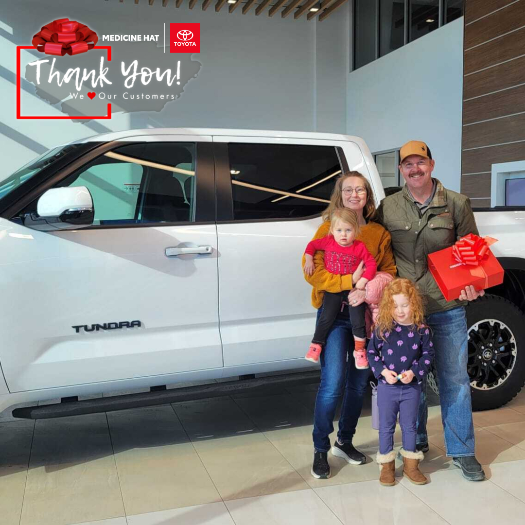 Congratulations Dustin Cowan & Family - The 2025 Tundra SR5